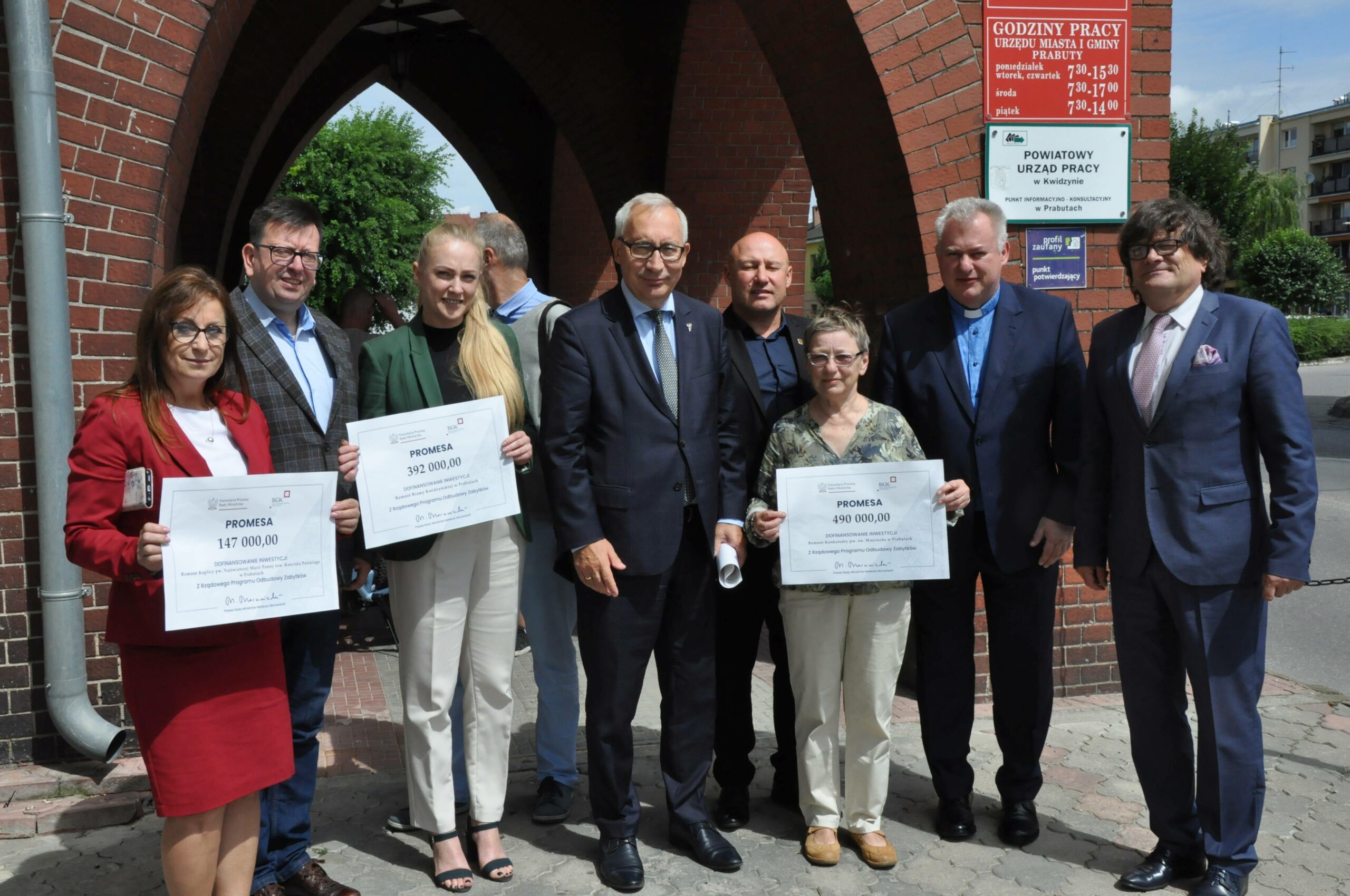 Prabuty otrzymały promesy na remonty zabytków w ramach Rządowego ...